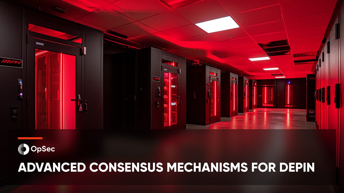 Advanced Consensus Mechanisms in Decentralized Physical Networks (DePIN) | by Opsec | Medium