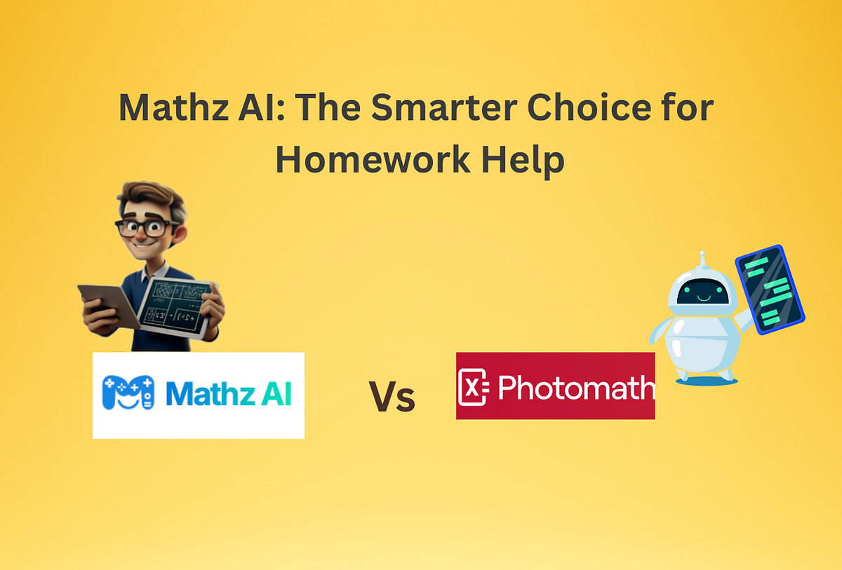 Mathz AI vs Photomath. Which AI Tool Really Helps You Learn? | by Mathz ...