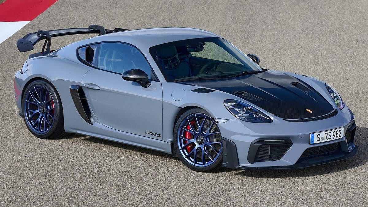 Porsche Cayman GT4 RS is coming, and will debut on January 25; These features can be found | by ...