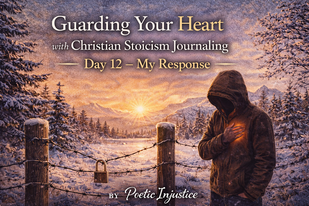 Christian Stoicism Journaling Day 12 — My Response | by Poetic ...