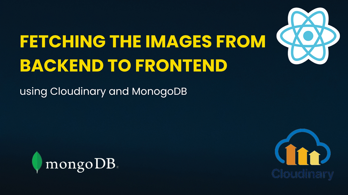 Fetching the images from Backend to Frontend | by Parth Rajput | Medium