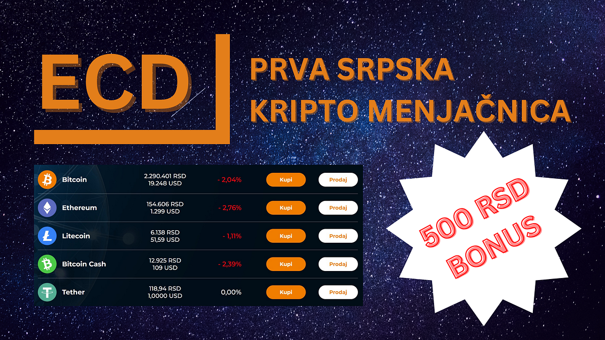 ECD Iskustva — Sta Je ECD i Kako Funkcioniše (BONUS 500 RSD) | by Sasa ...