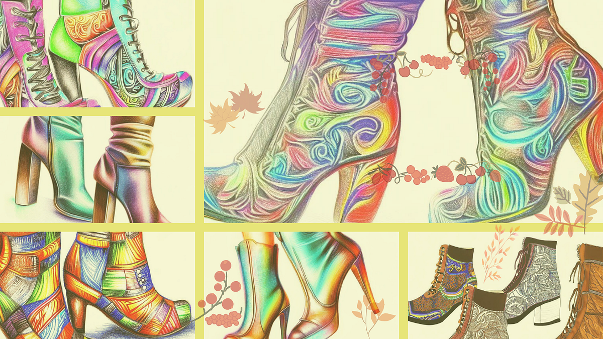 Colorful patterned boots - Bom-Dia-Fashionistas - Medium
