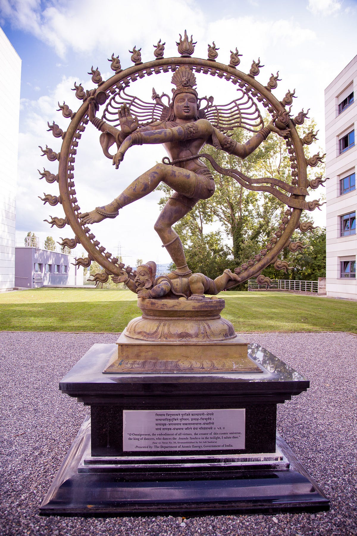 What Does The Statue Of Dancing Nataraja Symbolise In The Premises Of The Cern By Tara Desai