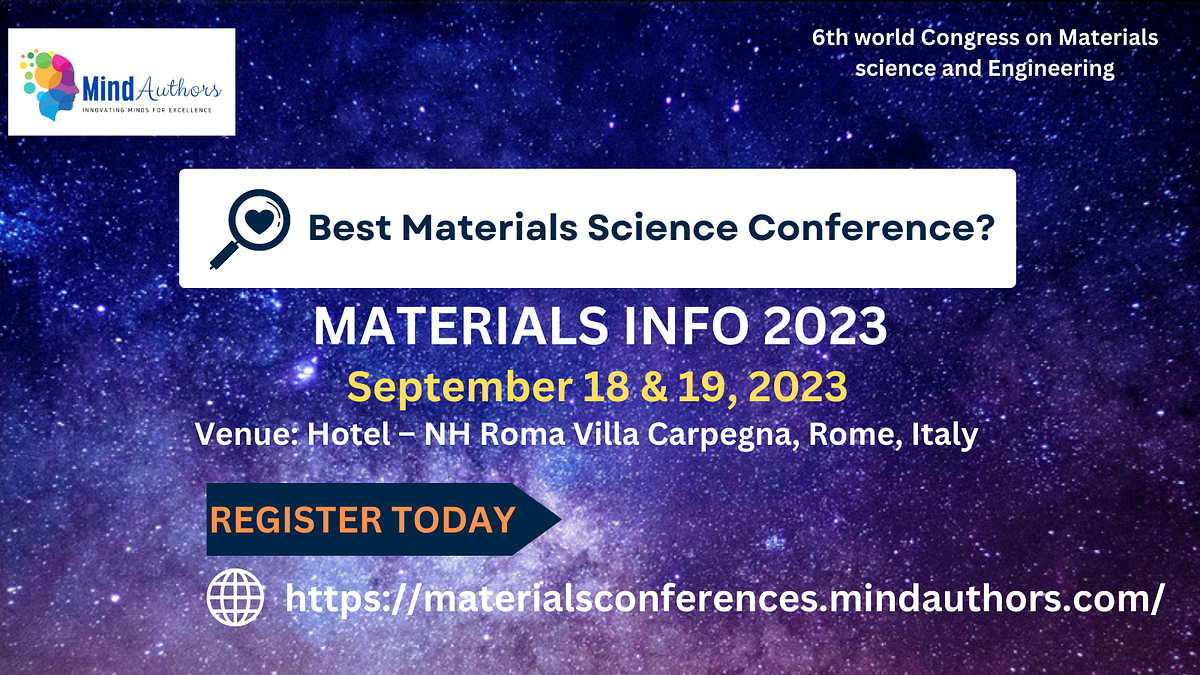 Material Science Conference | Rome - Charles Daniel - Medium