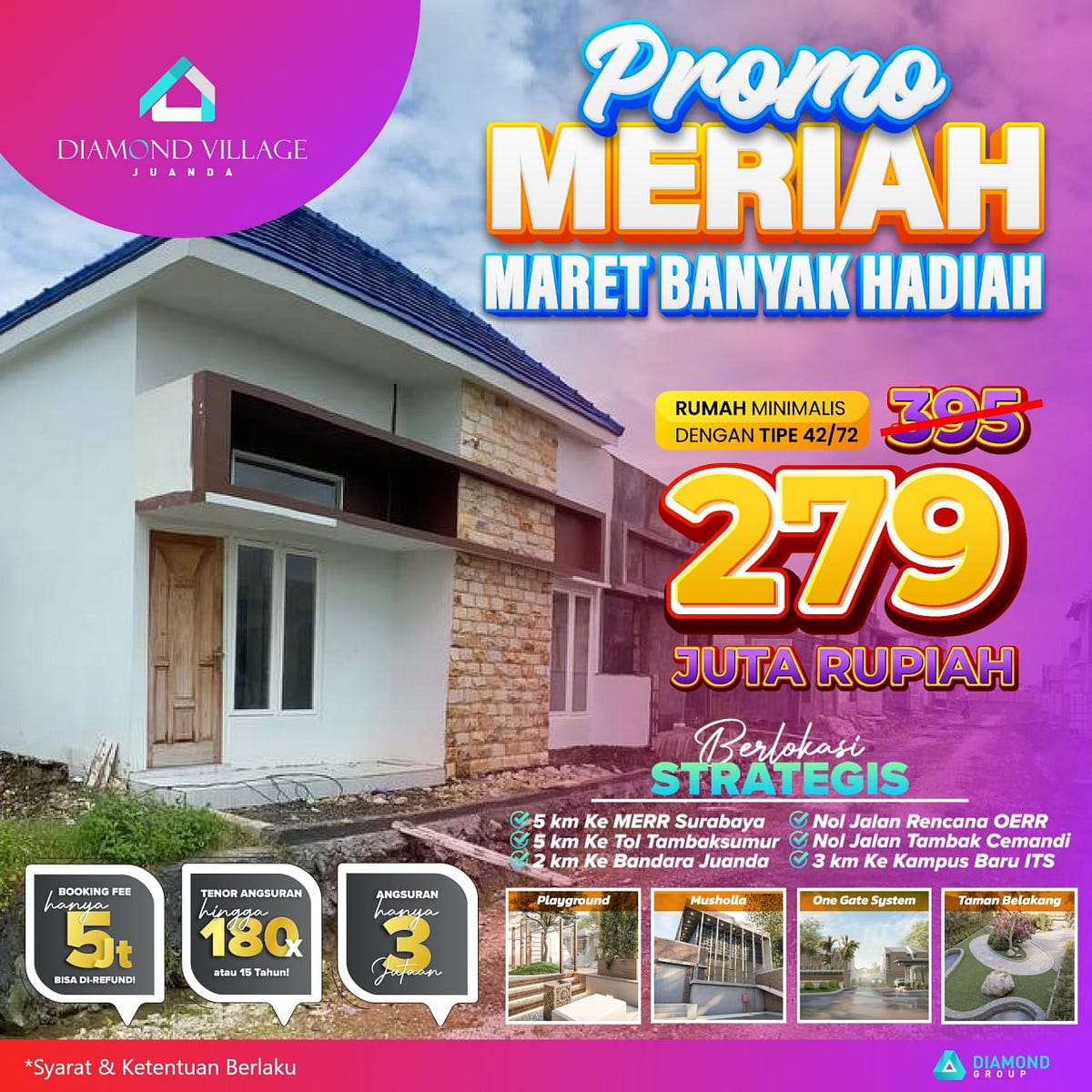 Ternyaman, WA 0823–3511–9990 , Rumah Nyaman Di Sidoarjo Hanya 200 Juta-an | by ...