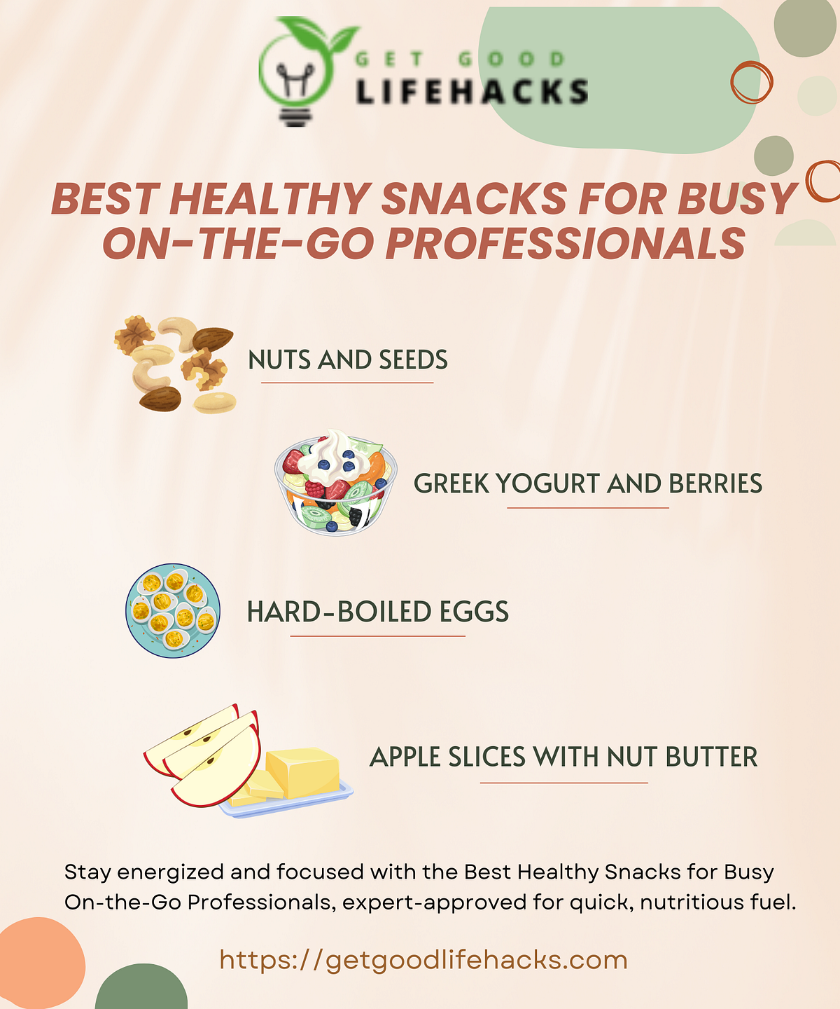 Best Healthy Snacks for Busy On-the-Go Professionals ...
