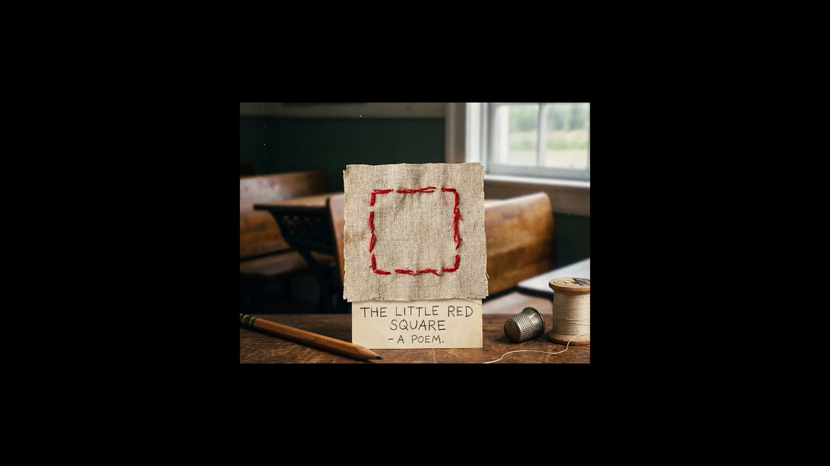 Poem: Little Red Square. Little Red Square | by Leslie Poet | Medium