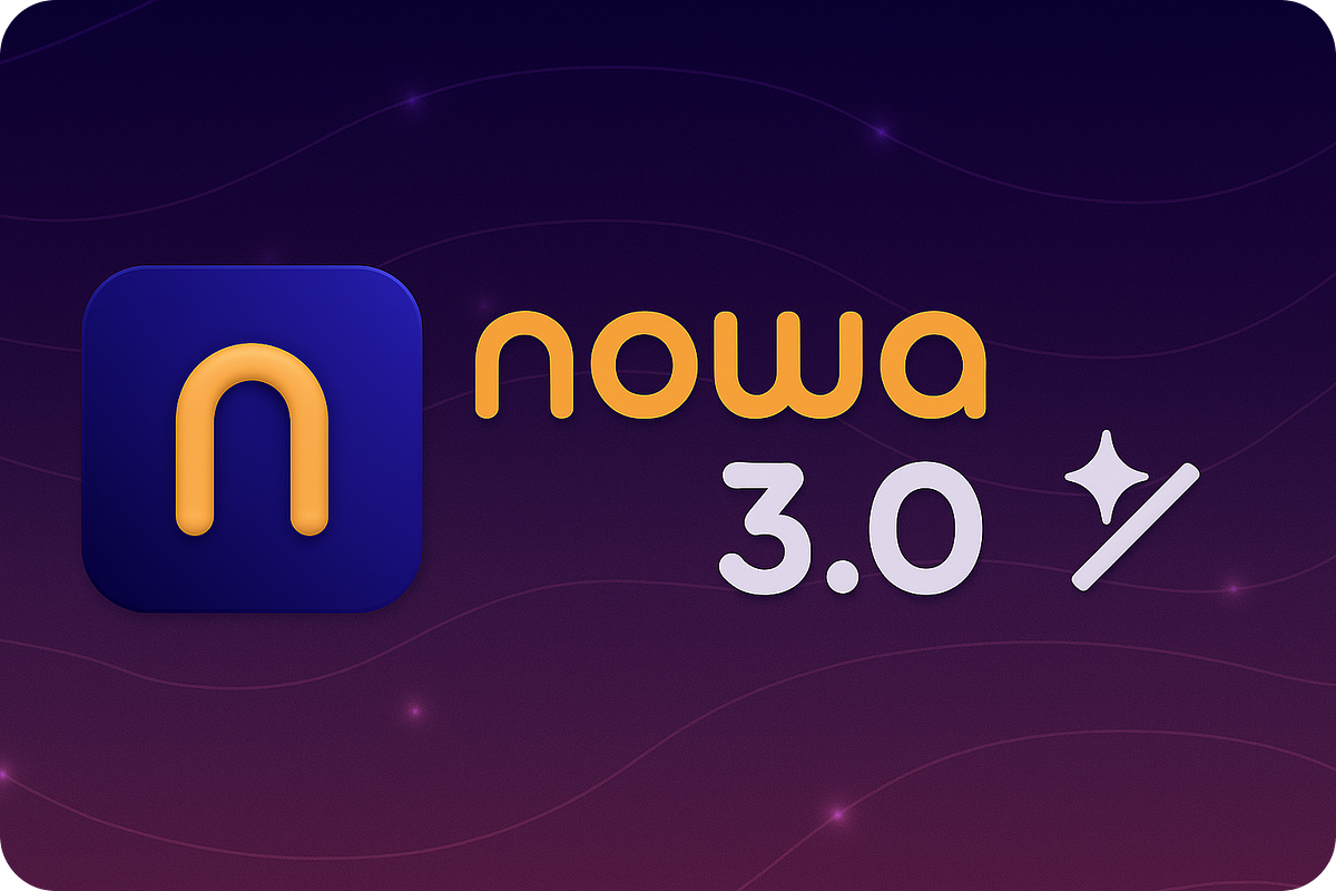 Introducing Nowa 3.0 — The AI-Powered Visual Builder for Production ...
