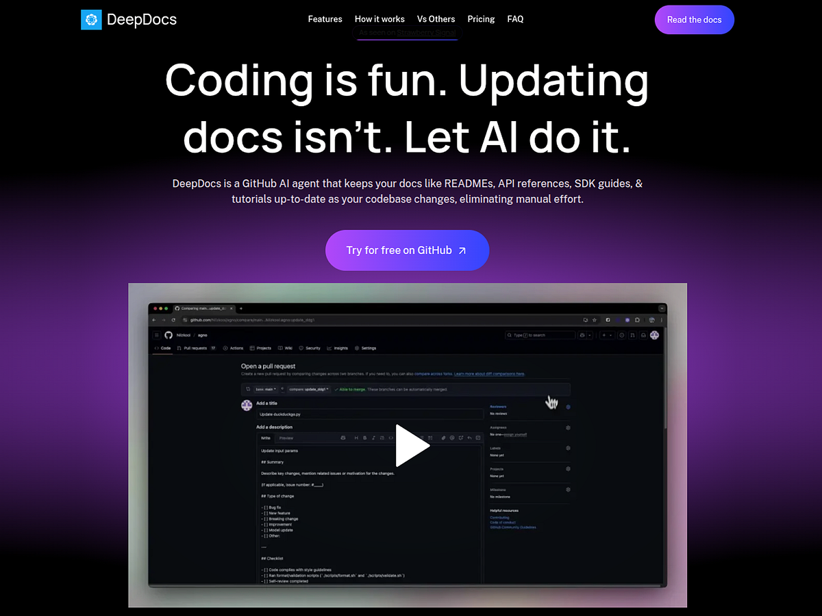 DeepDocs: Auto-Sync Documentation with Code Changes | Medium