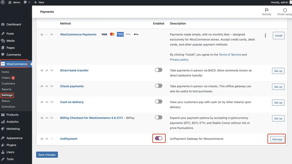 Accept and Manage Crypto Payments with UniPayment on WooCommerce | by ...