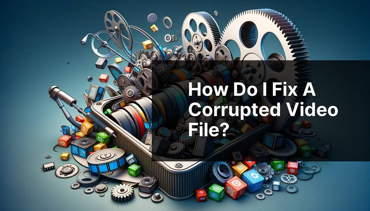 How Do I Fix A Corrupted Video File By Best Software For Mac Windows And Ios Apps Medium 7811