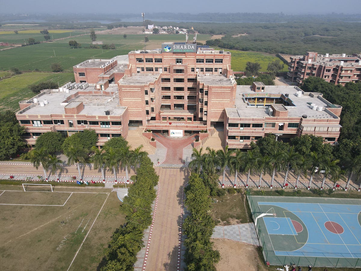 Explore Top 10 Best CBSE Schools in Agra - Sharda World school - Medium