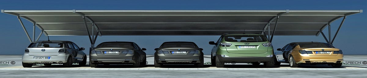 Low Cost Simple Car Parking Shed Design | by Royaltensilespl | Medium