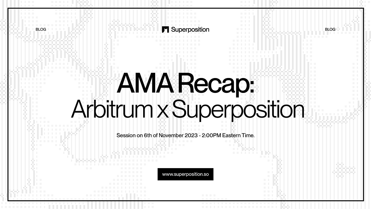 Superposition X Arbitrum Creating A High Throughput Defi Layer By Superposition 🖤 🤍 Medium