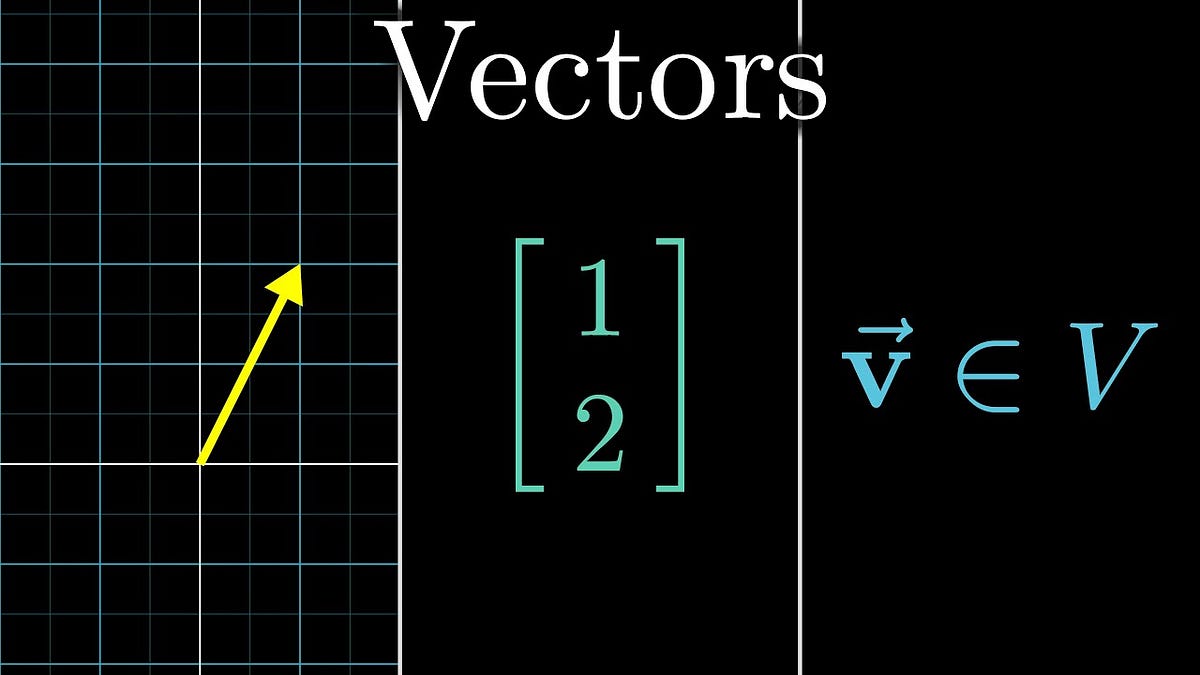 Vectors and Matrices: The Building Blocks of Computer Vision | by ...