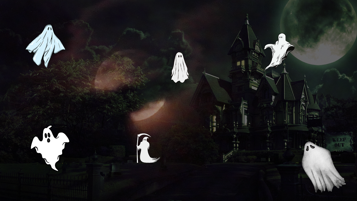 Six Ghosts of Halloween Past. from the haunted house of fears | by ...