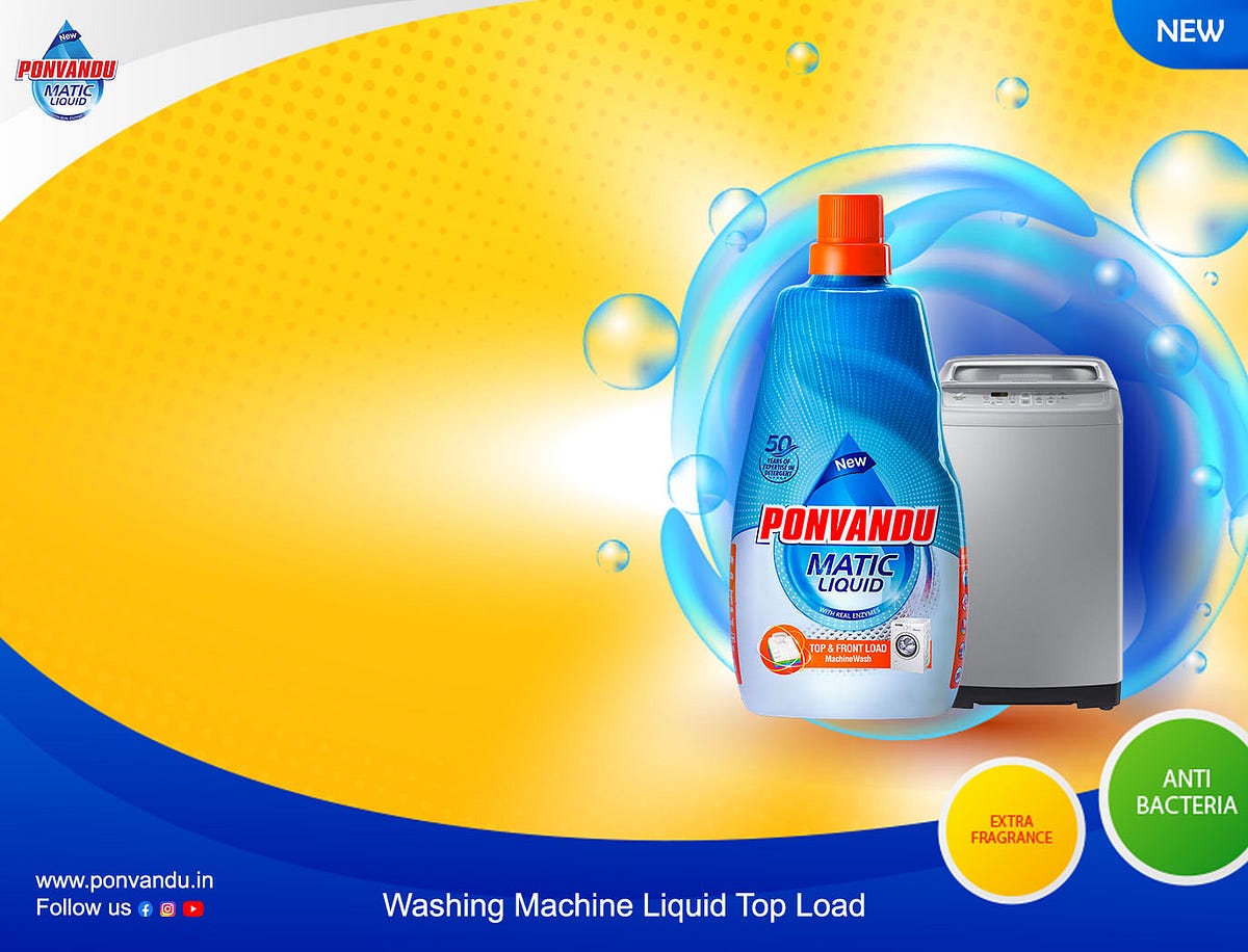 Washing Machine Liquid Top Load. www.ponvandu.in | by Ponvandu ...
