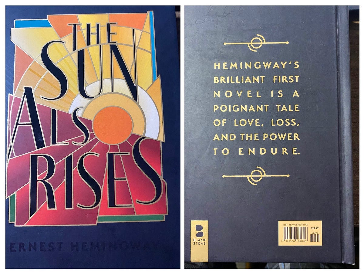The Sun Also Rises by Ernest Hemingway-A Book Review | by Arpad Nagy ...