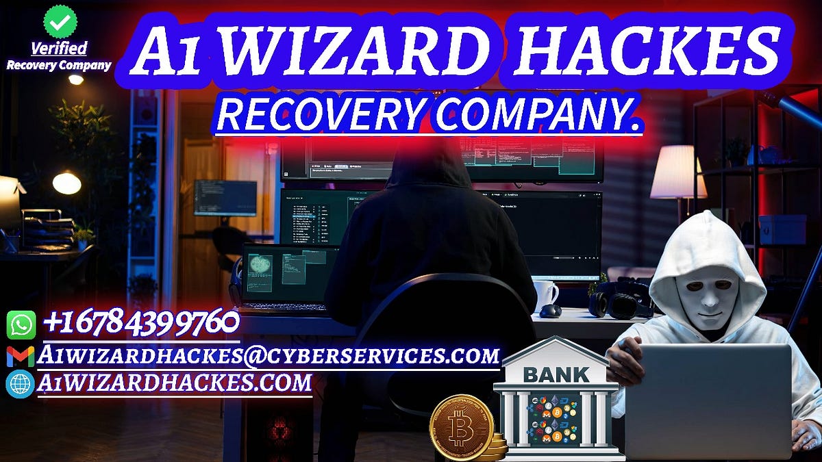Getting Back Lost, Hacked or Stolen Crypto: A1 WIZARD HACKES | by Tom ...