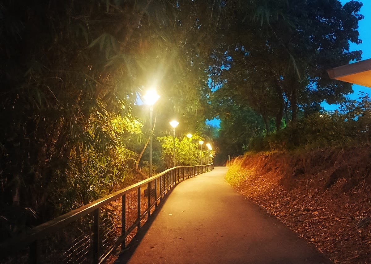 The dark passage. a very peaceful yet scary route. | by Kth_gj | Jun ...