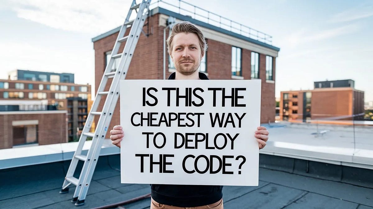 Is this the cheapest way to deploy the code? | by Abhishek kumbhani ...