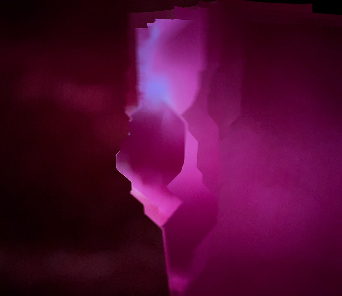 Exploring an Alien Fuchsia World. Have I entered another dimension ...