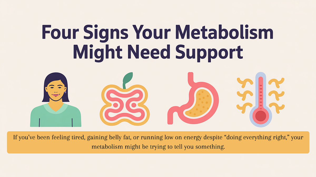Four Warning Signs Your Metabolism Needs Support | by The Wellness ...