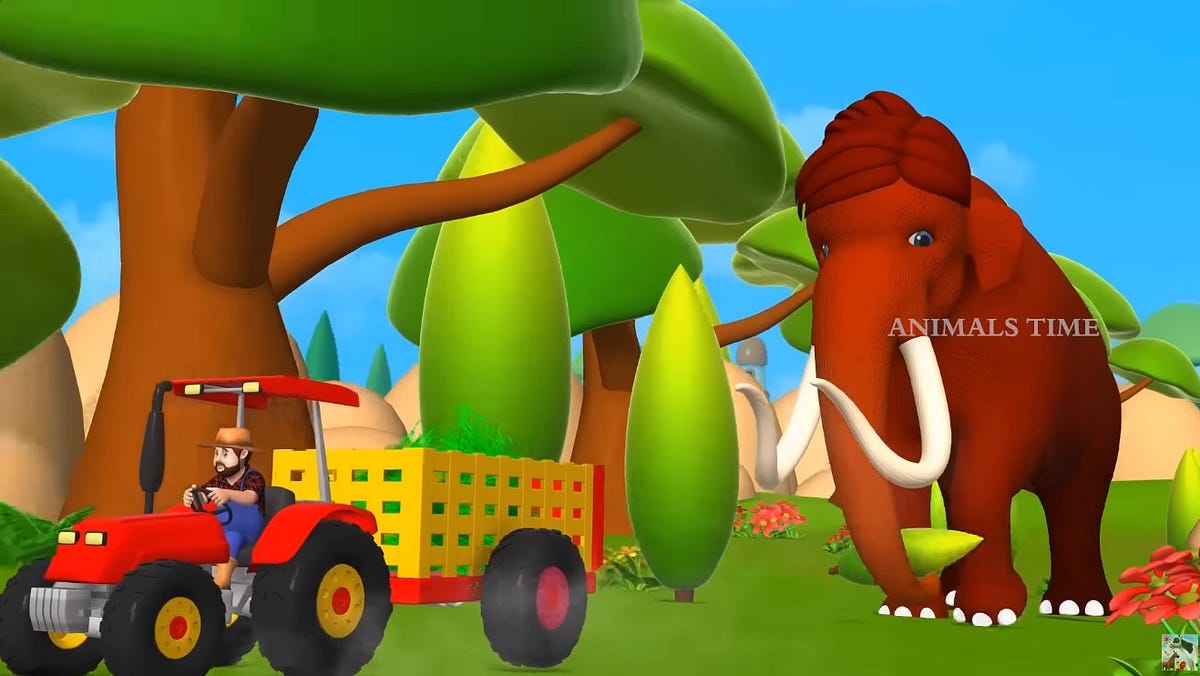 Mammoth vs Giant Donald — Farm Man Heroic Rescue of Barn Animals ...