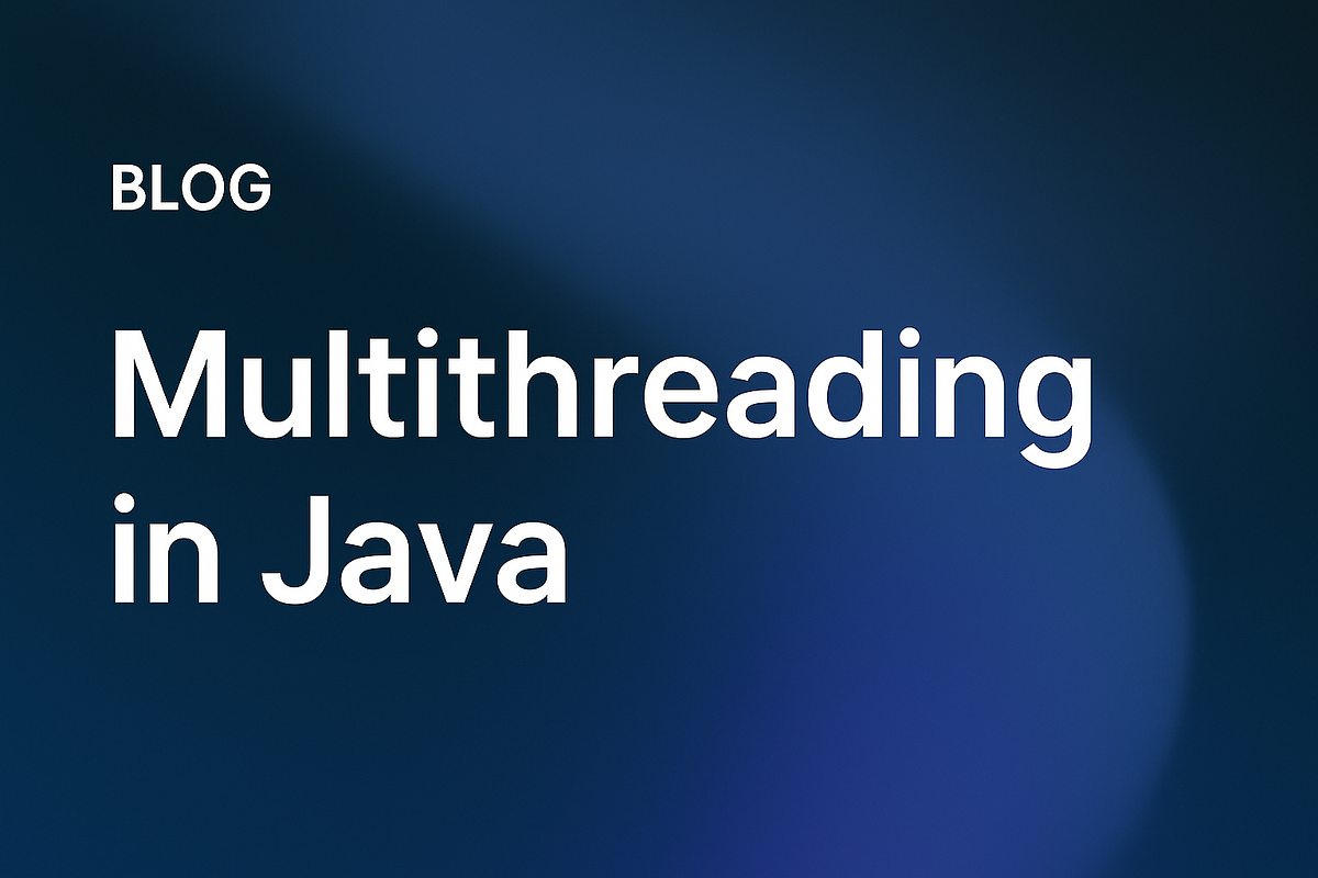 Multithreading in JAVA. Thread: A thread is the smallest unit… | by Gaurav | Apr, 2025 | Medium