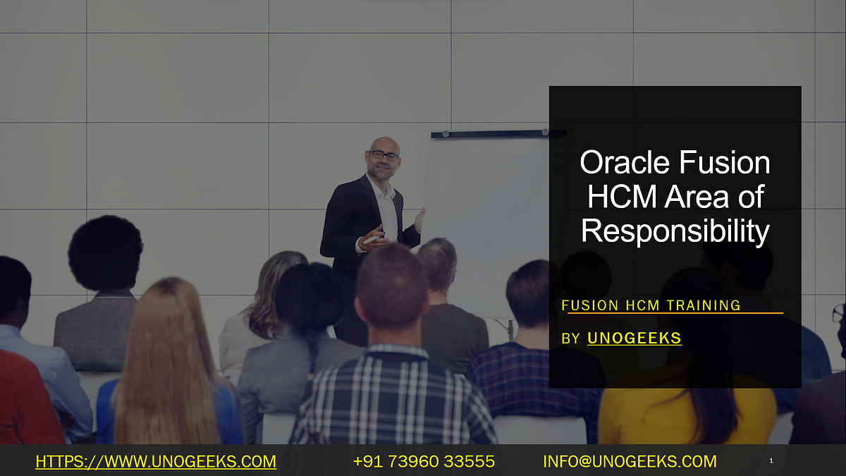 Oracle Fusion hcm area of responsibility | by Shiva Yarlagadda | Medium