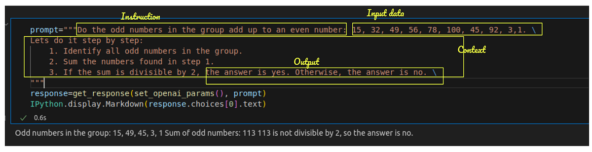 The art of prompting: part-I (the basics) | by Deeptij | Dec, 2023 | Medium