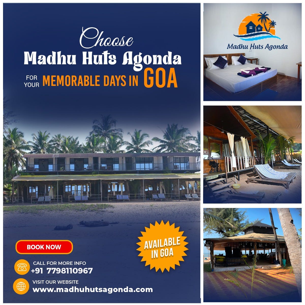 7 Luxurious Reasons to Choose Madhu Huts Agonda for Your Dream ...