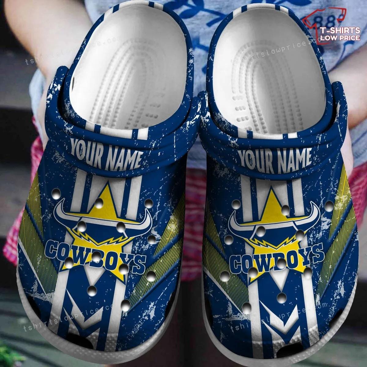 Personalized Cowboys NRL Crocs Shoes | by Agnes Jump | Jul, 2024 | Medium