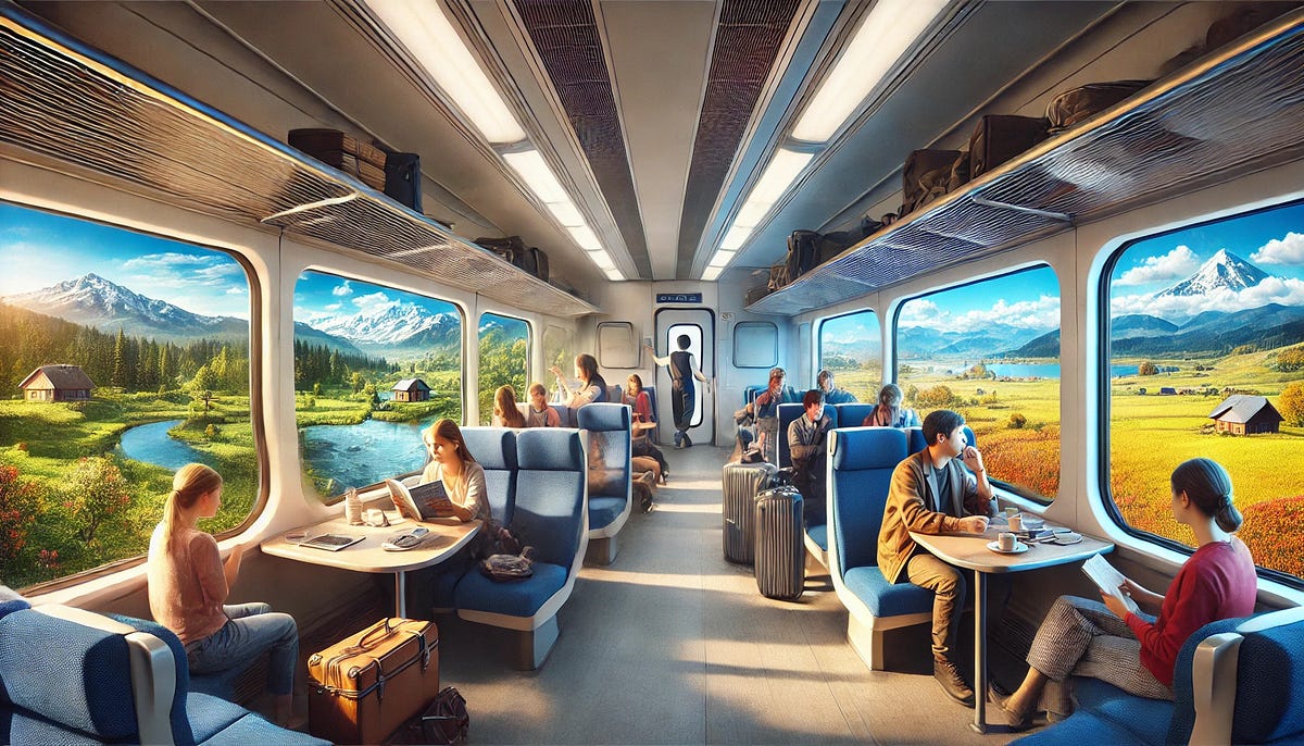 Breaking Free: Escaping the Train of Life for True Freedom | by Mad Men ...