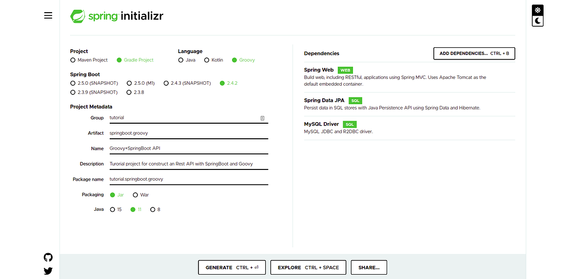 Create a SpringBoot Rest API with groovy | Medium