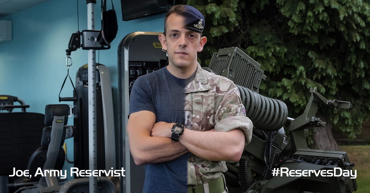 From fitness to firing range. Joe Fox joined the Army Reserves in… | by ...