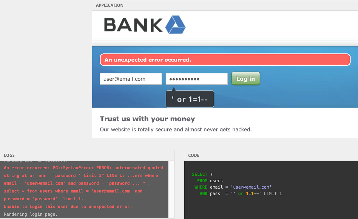SQL Injections. What is an SQL Injection? | by Will McGlade | Medium
