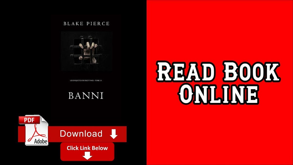 Book: Banni (Les Enquêtes de Riley Page — Tome 15) Blake Pierce | by ...