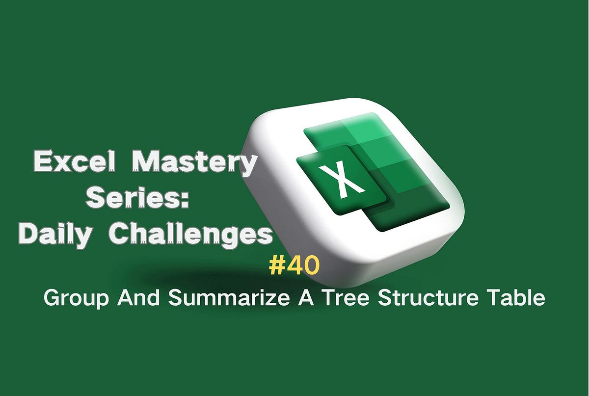 40 — Group And Summarize A Tree Structure Table By Esproc Desktop Medium