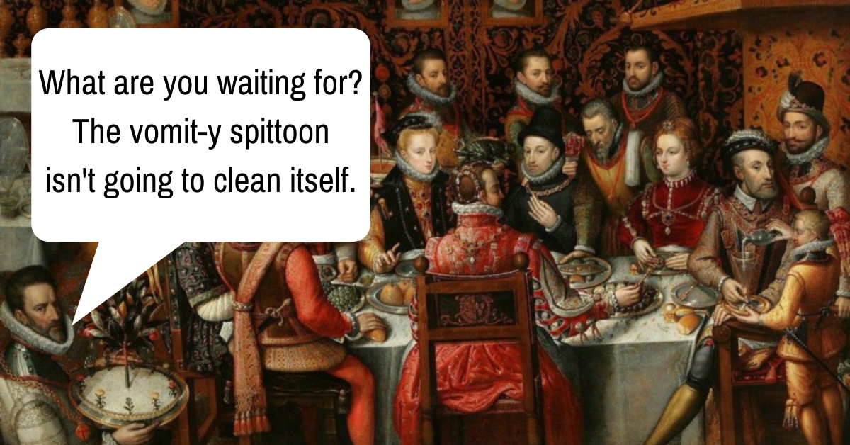 The Very Unfortunate Jobs of Royal Courtiers | Smorgasbord of History