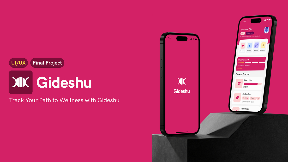 UI/UX Case Study | Track Your Path To Wellness | Gideshu | by Gathan ...