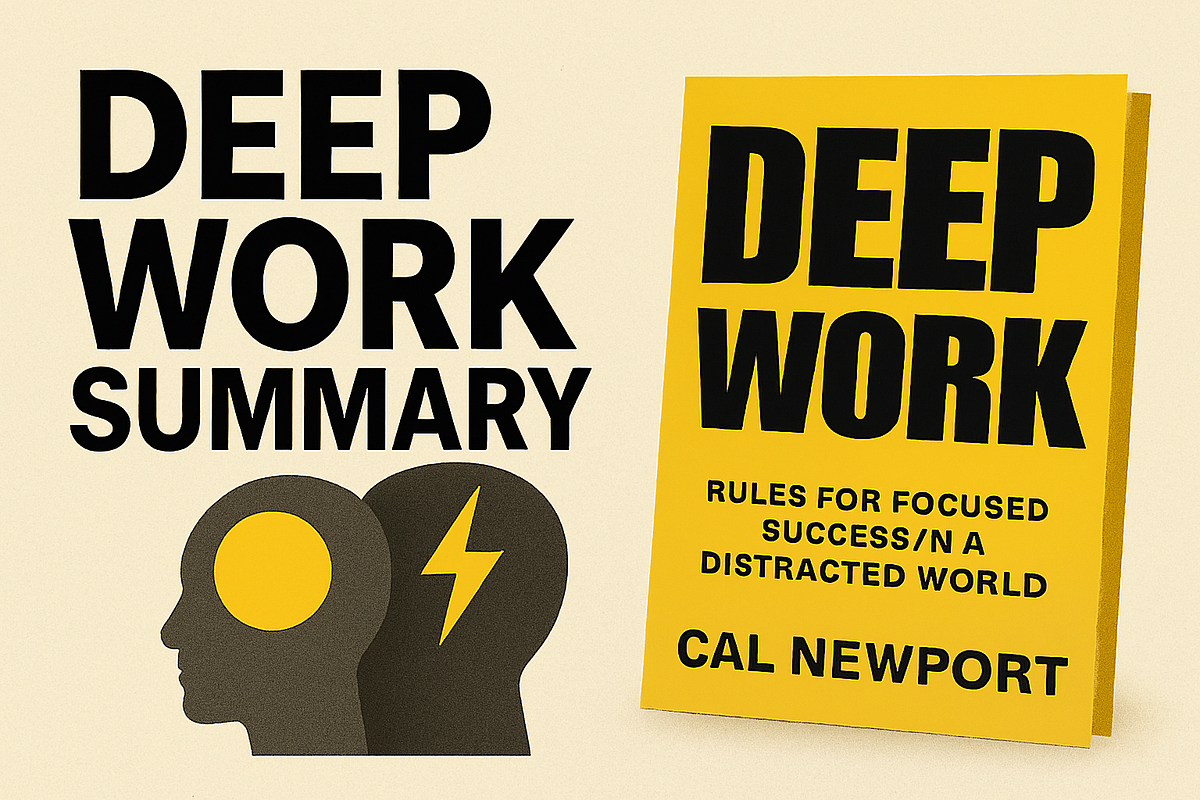 Deep Work vs Shallow WorkDeep Work Summary — Mastering Focus in a ...