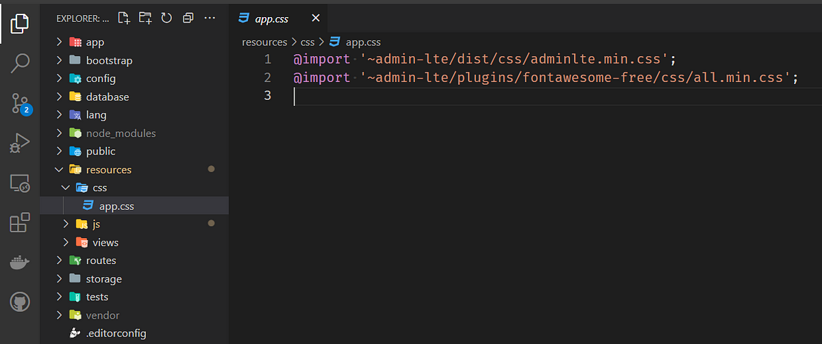 Install Adminlte Di Laravel Dengan Laravel Mix By M Eko Pujianto