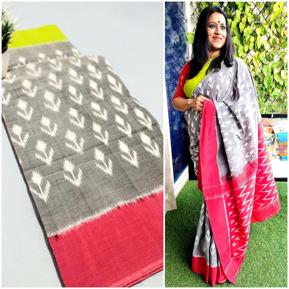 Pochampally Ikat derives its name from the area in where it is woven ...