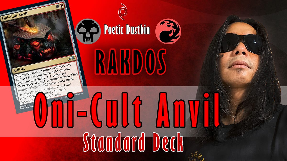 MTG Arena — Standard Kamigawa Rakdos Oni-Cult Anvil Deck with Goldspan ...