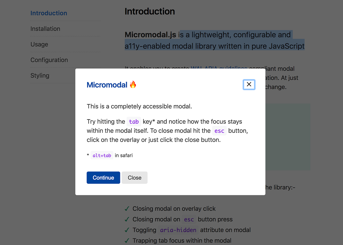 Simple Modals in Ruby on Rails with Micromodal.js | by Jason Doggart | Medium