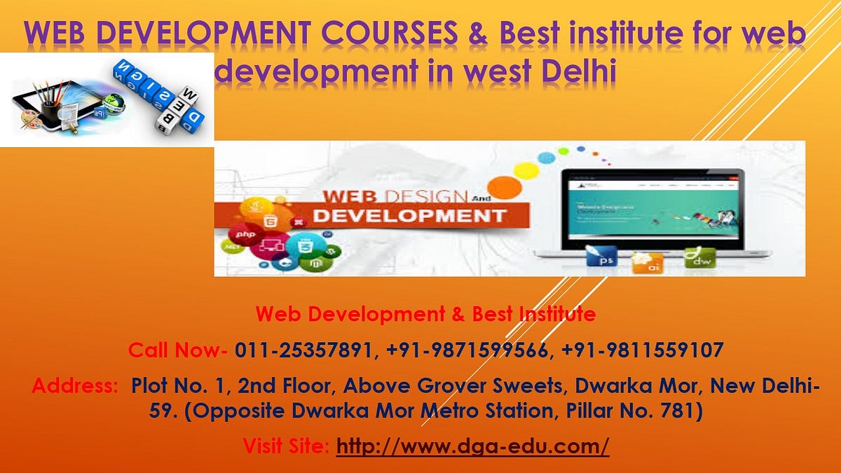 Finest Web Development Training Institute Course to learn Design Web ...