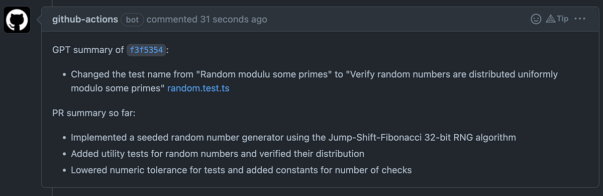 Automatic Commit Summaries Using Openais Language Model By Itay Knaán Harpaz Better Programming 8386