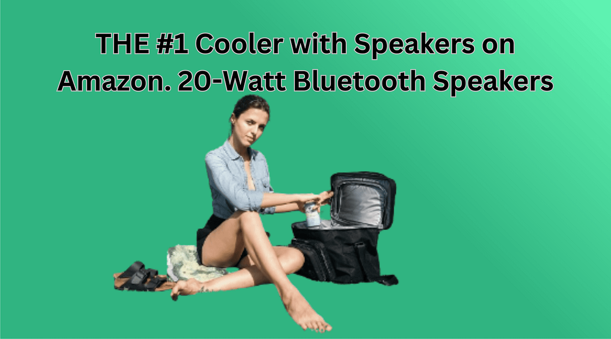 Cooler with speakers the Ultimate Party Companion: 20-Watt - Fozia Jutt ...